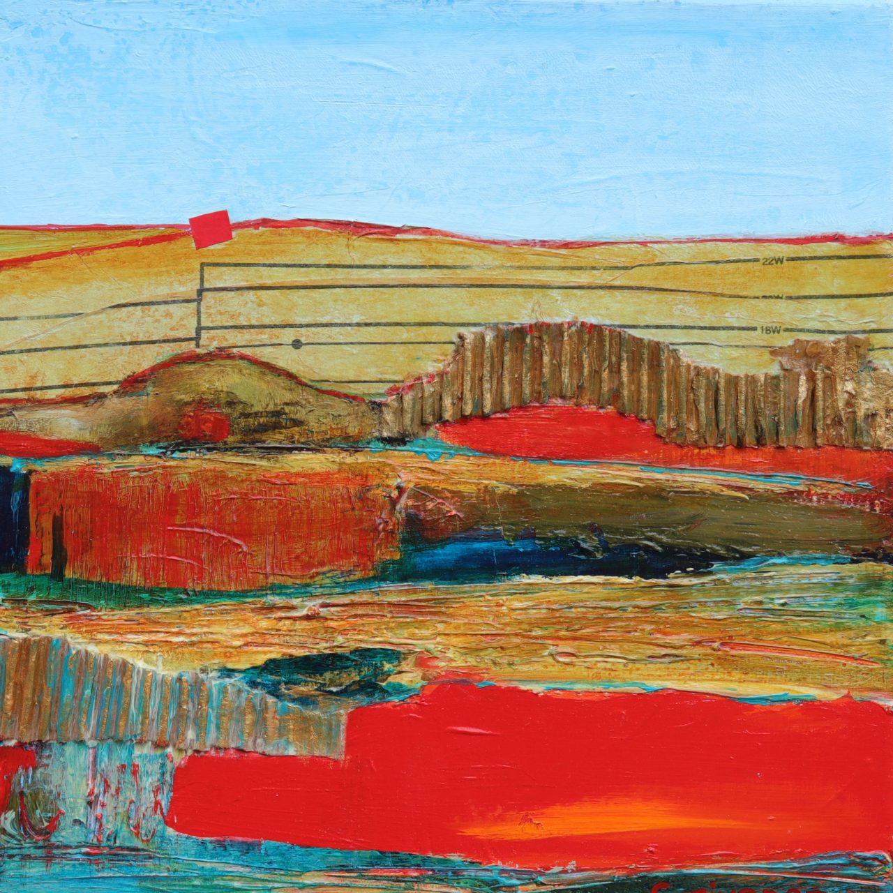 Art Gems: Layered Landscapes: Mixed Media with Patt Scrivener ...